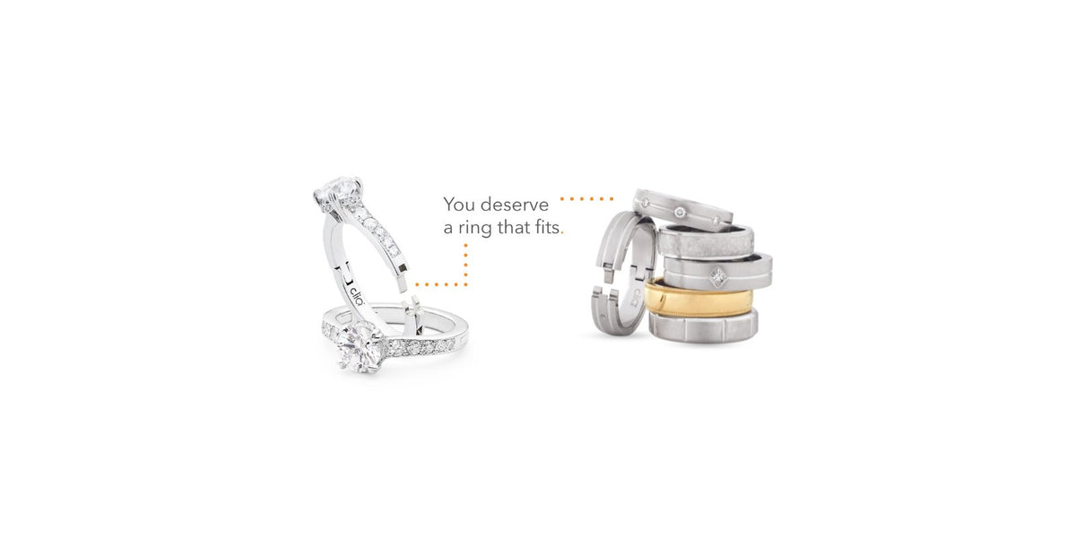 Cliq Jewelry – The Perfect Fit for Your Forever Ring – Skibell Fine Jewelry